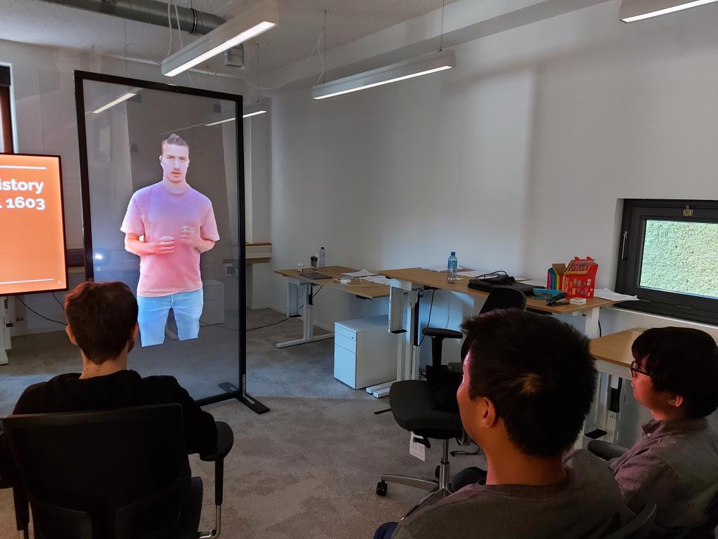 Holograms for hybrid classrooms | Centre for Education and Learning Holograms for hybrid classrooms | Centre for Education and Learning